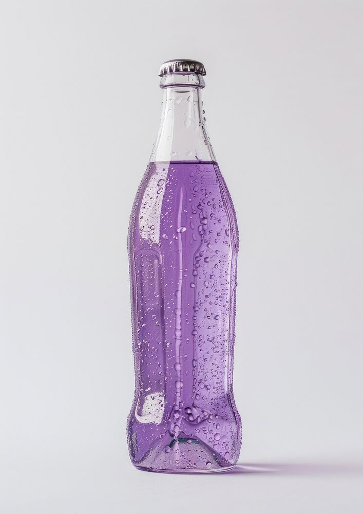 Purple soda bottle with condensation | Free Photo - rawpixel
