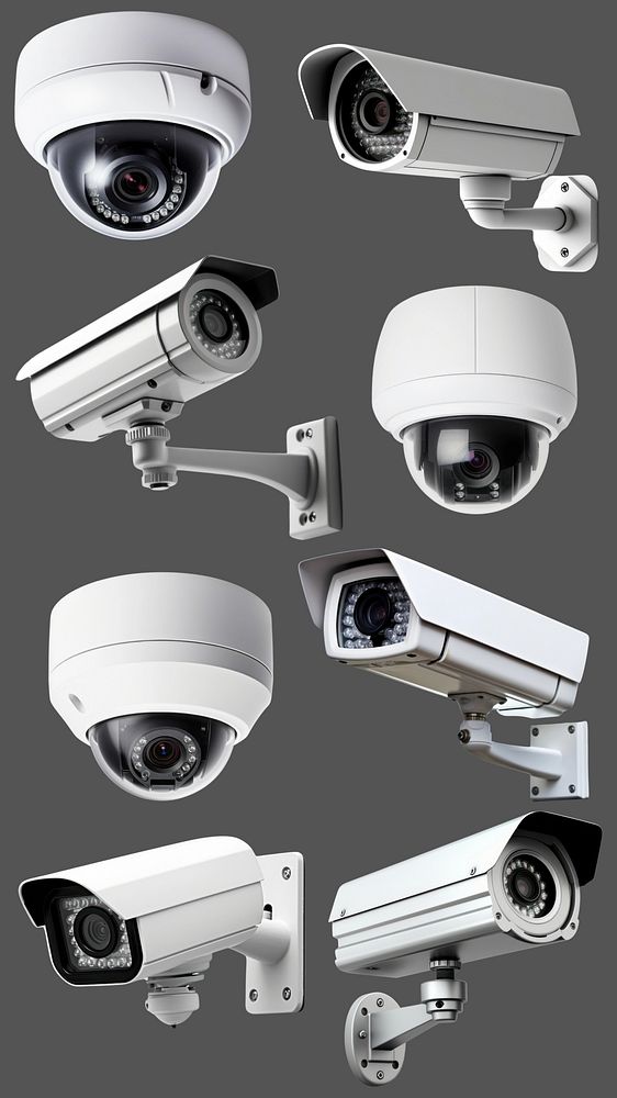 CCTV camera security design element | Free Photo - rawpixel