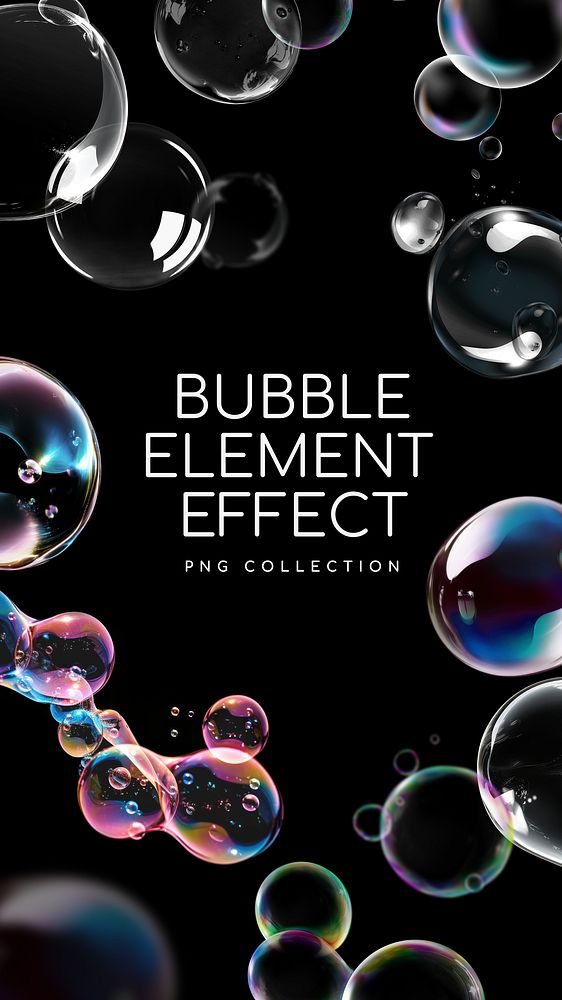 Bubble overlay effect design element | Free Photo - rawpixel