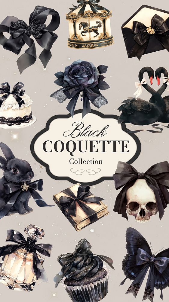 Gothic coquette decorative item design | Free Photo - rawpixel