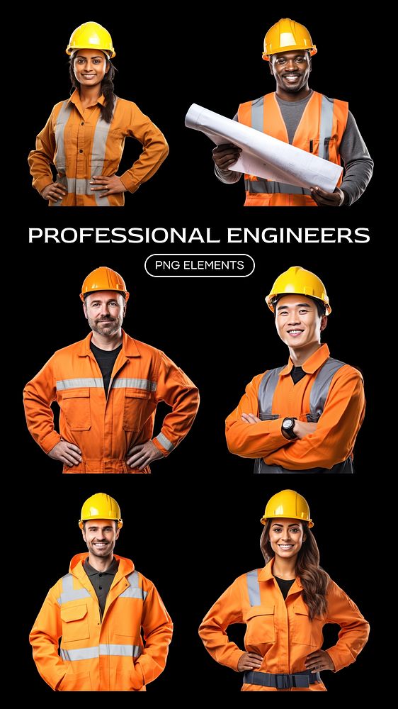 Diverse professional engineering design element | Free Photo - rawpixel