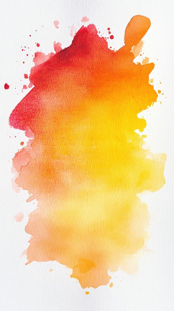 Vibrant watercolor gradient splash | Free Photo Illustration - rawpixel