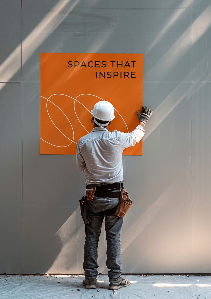 poster ad sign mockup psd | Premium PSD Mockup - rawpixel