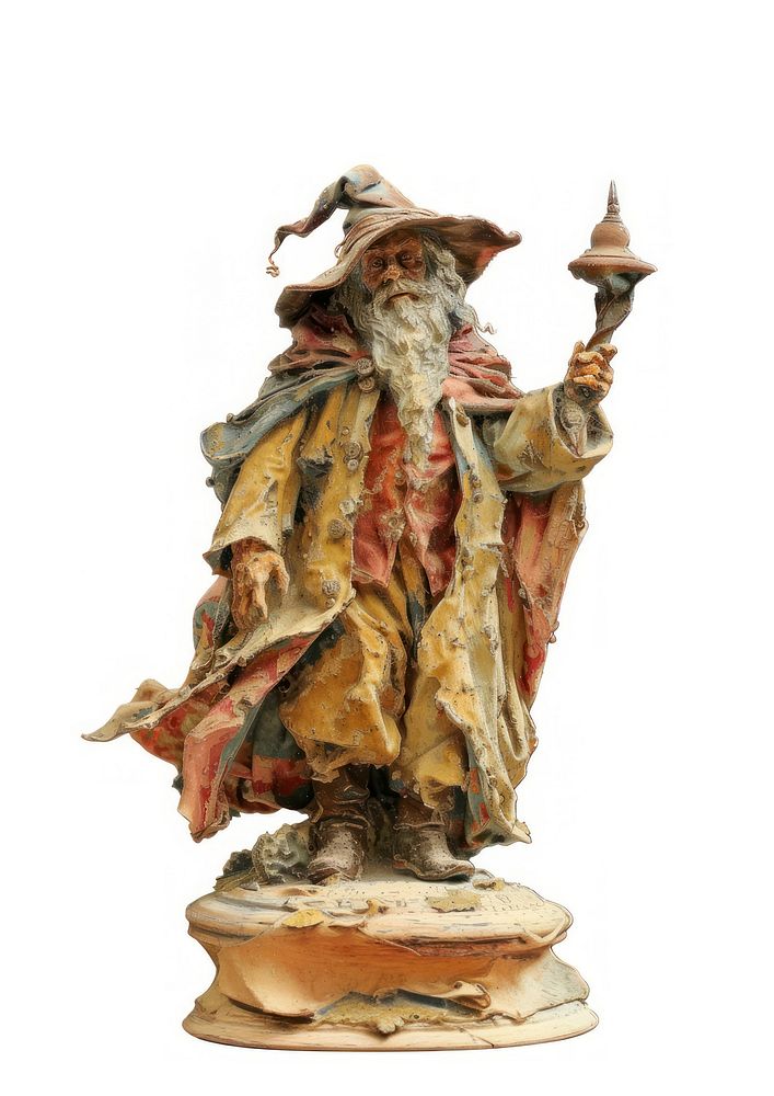 Mystical wizard statue art | Free Photo Illustration - rawpixel