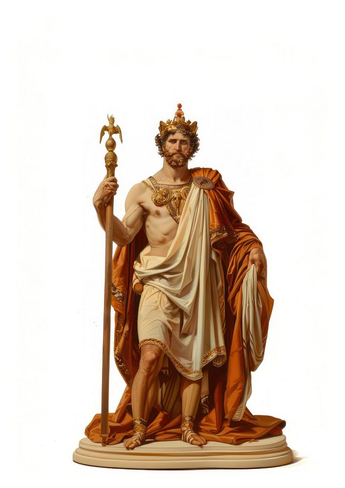 Mythical king in regal attire | Free Photo Illustration - rawpixel