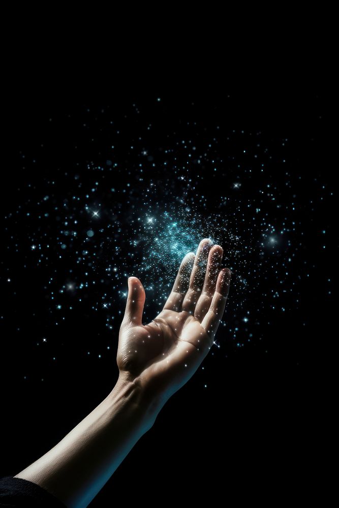Hand astronomy outdoors universe. | Free Photo Illustration - rawpixel