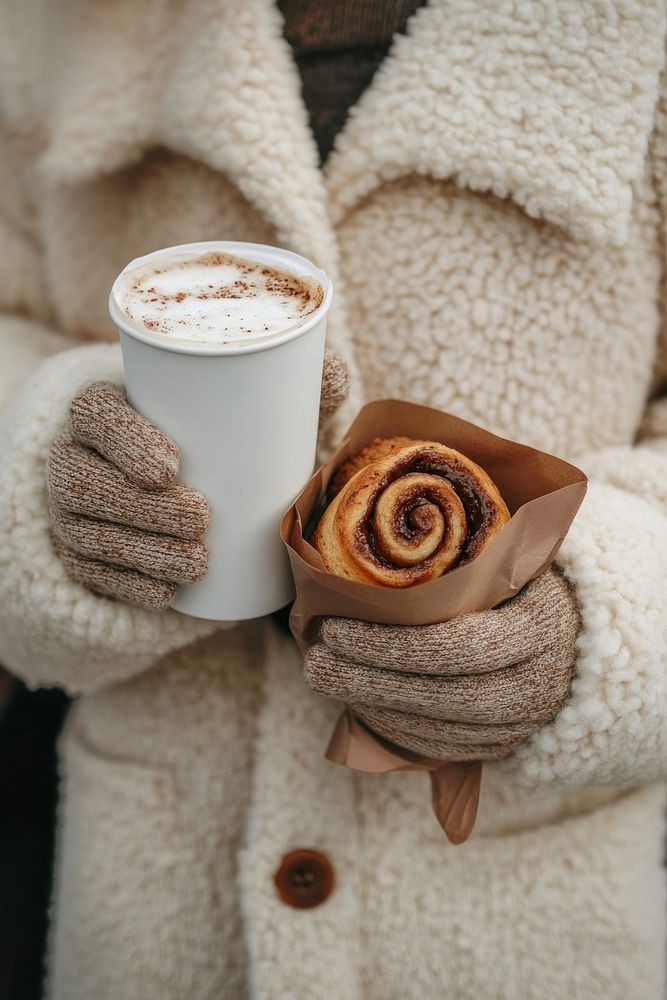 Cozy winter coffee and pastry | Free Photo - rawpixel