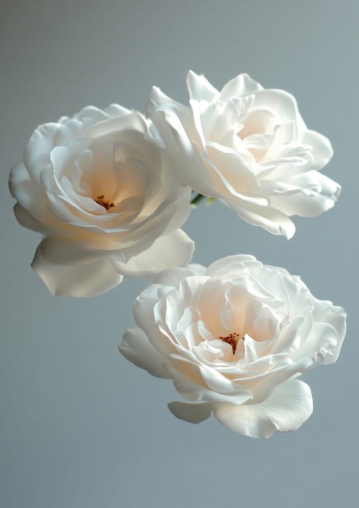 White roses flower petals arrangement. | Free Photo - rawpixel