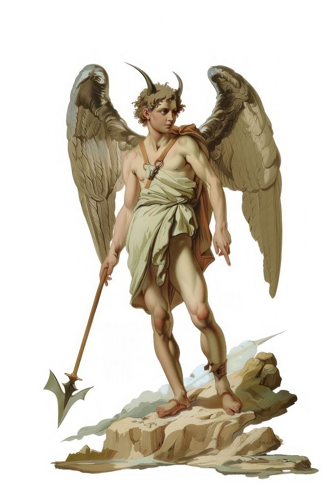 Lucifer illustration art mythological | Free Photo Illustration - rawpixel