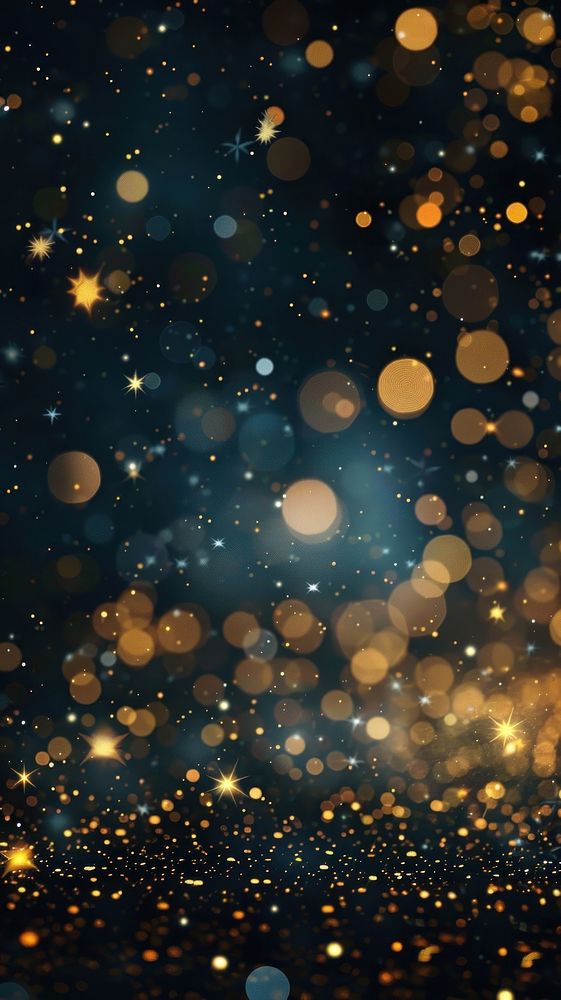 Black background golden falling glitter | Free Photo Illustration ...
