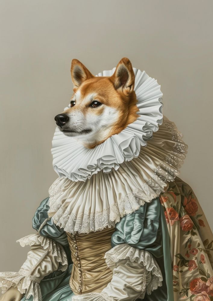 Costume animal clothing painting. | Free Photo Illustration - rawpixel