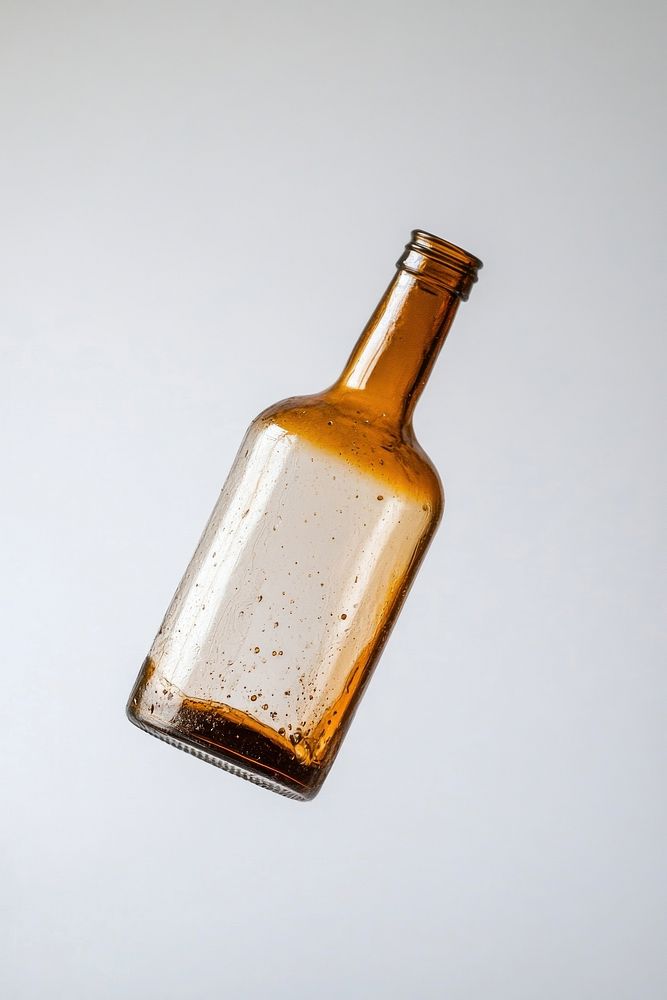 Flying bottle glass photography minimalist. | Free Photo - rawpixel