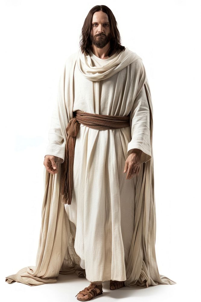 Full-body portrait Jesus clothing robe | Free Photo - rawpixel