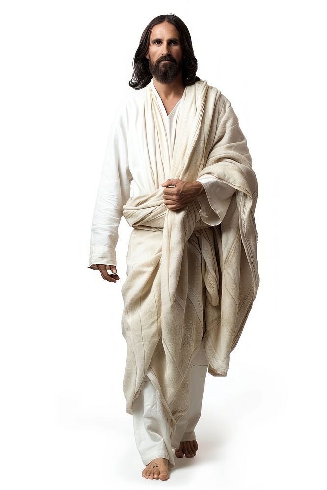 Full body jesus clothing white | Free Photo - rawpixel
