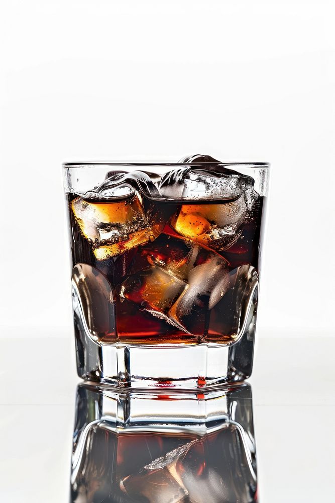 Black Russian glass drink beverage. | Free Photo - rawpixel