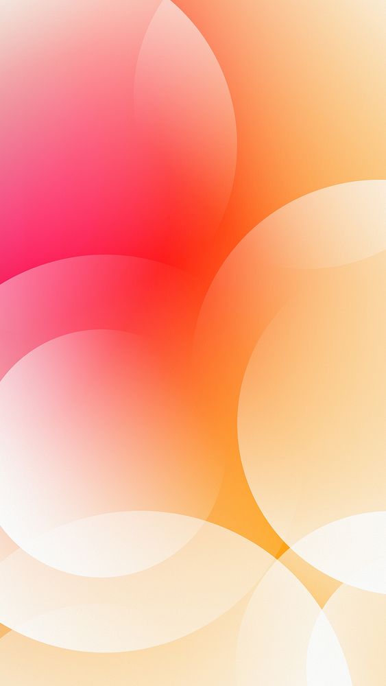 Gradient pink orange mobile wallpaper | Free Photo - rawpixel