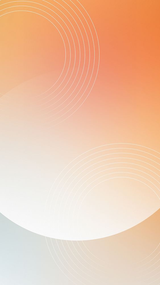 Gradient orange mobile wallpaper | Free Photo - rawpixel