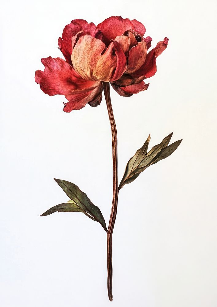 Real Pressed red peony flower | Free Photo - rawpixel