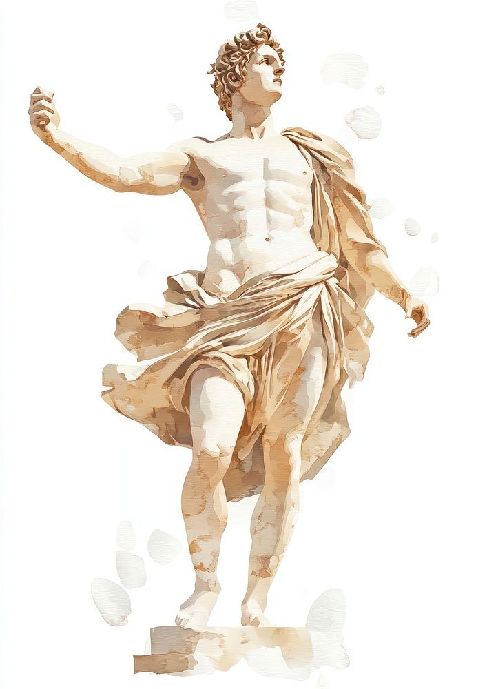 An ancient angry Apollo painting | Free Photo Illustration - rawpixel