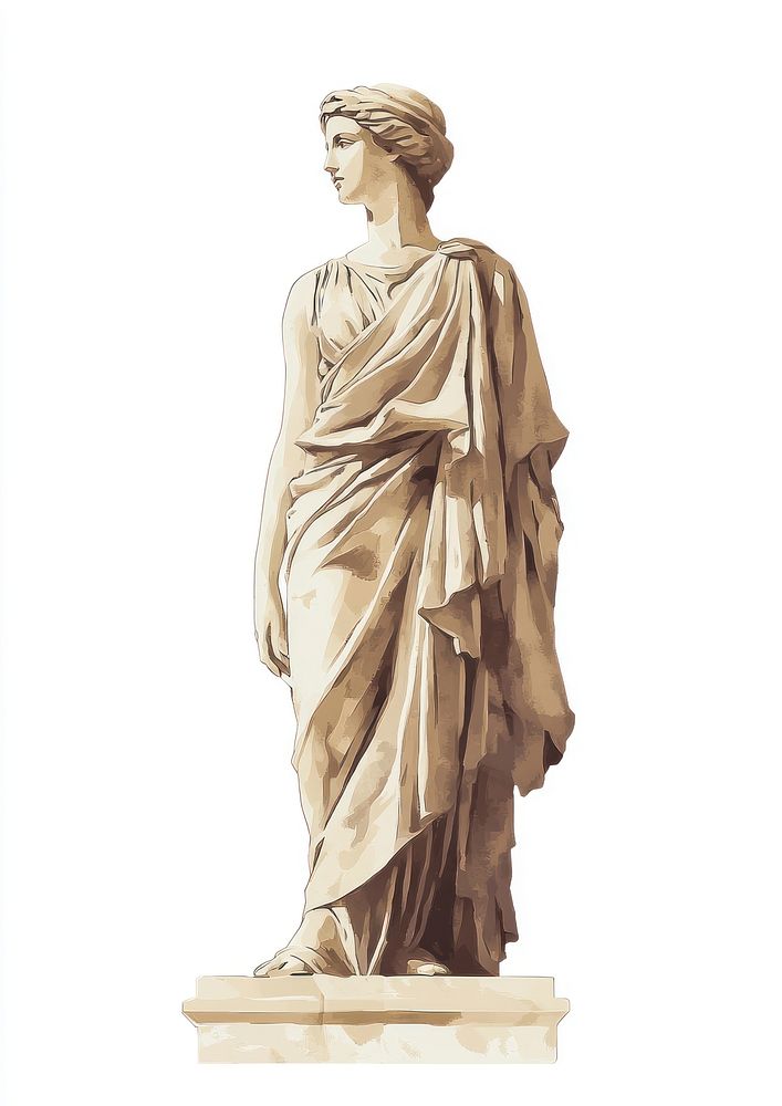 An ancient greek demeter statue | Free Photo Illustration - rawpixel