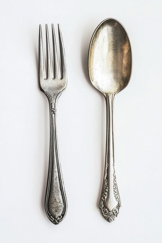 Silver spoon and fork set | Free Photo - rawpixel