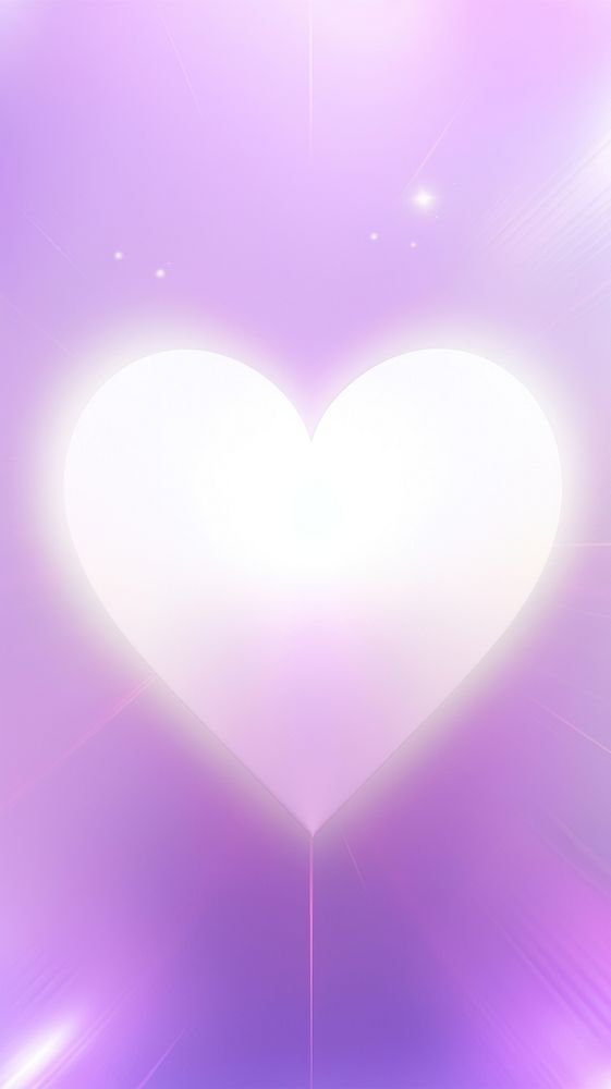 Blurry purple heart aura wallpaper | Free Photo Illustration - rawpixel