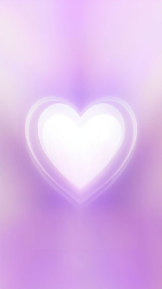 Blurry purple heart aura wallpaper | Free Photo Illustration - rawpixel