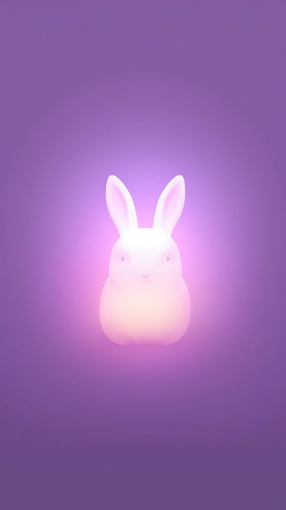Blurry rabbit icon shape aura | Free Photo Illustration - rawpixel