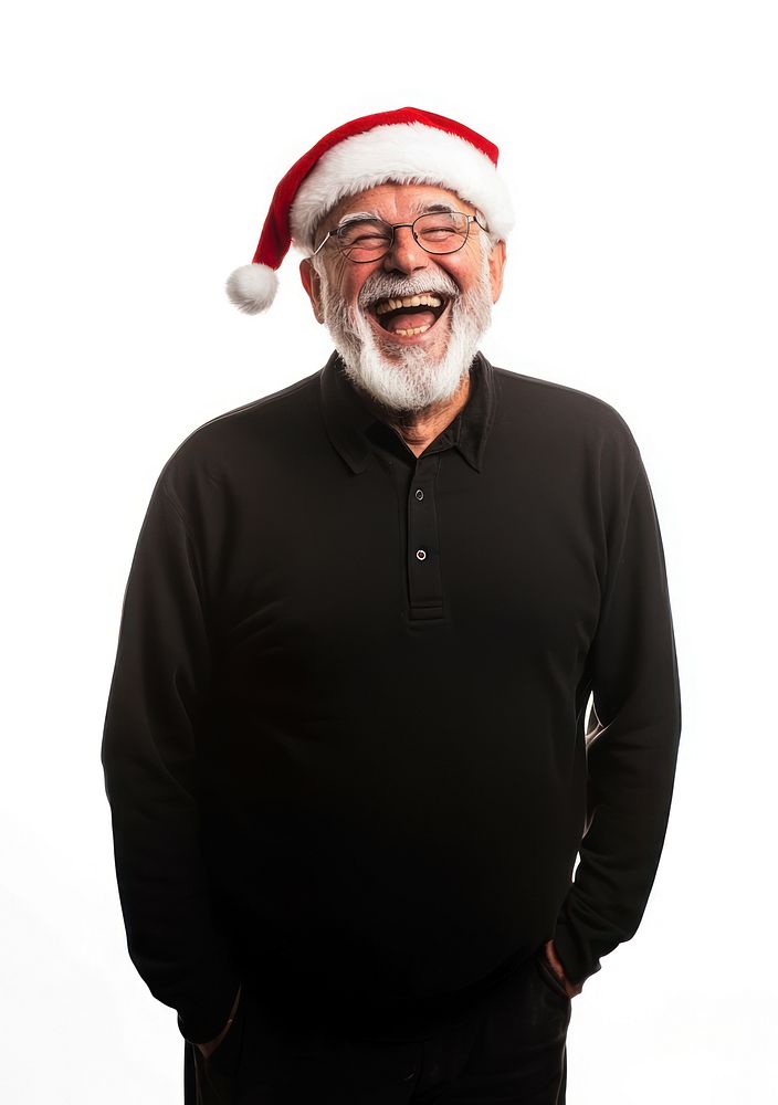 happy old man wearing christmas | Free Photo - rawpixel