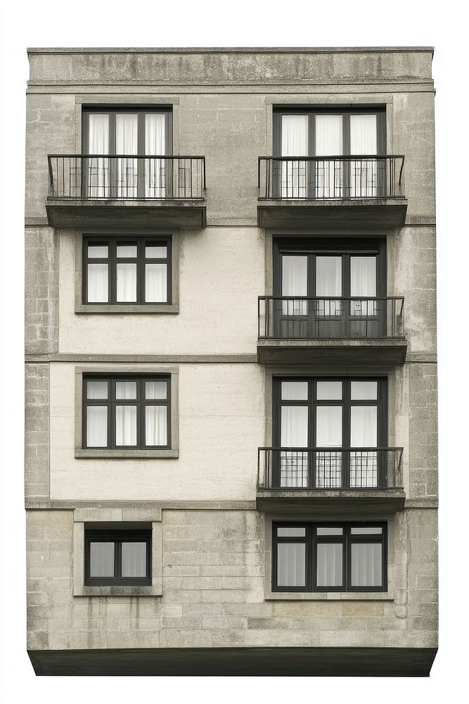 Vintage building architecture balconies balcony. | Free Photo - rawpixel