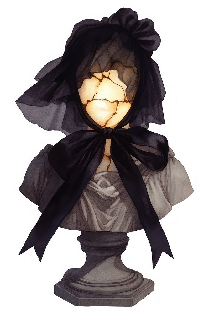 Statue veiled art mysterious. | Free Photo Illustration - rawpixel