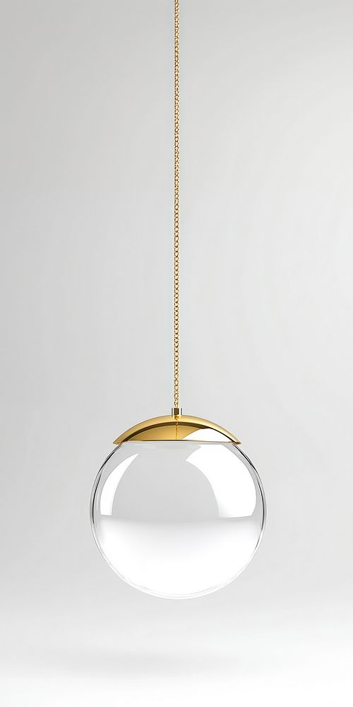 Glass Hanging Sphere hanging modern | Free Photo Illustration - rawpixel