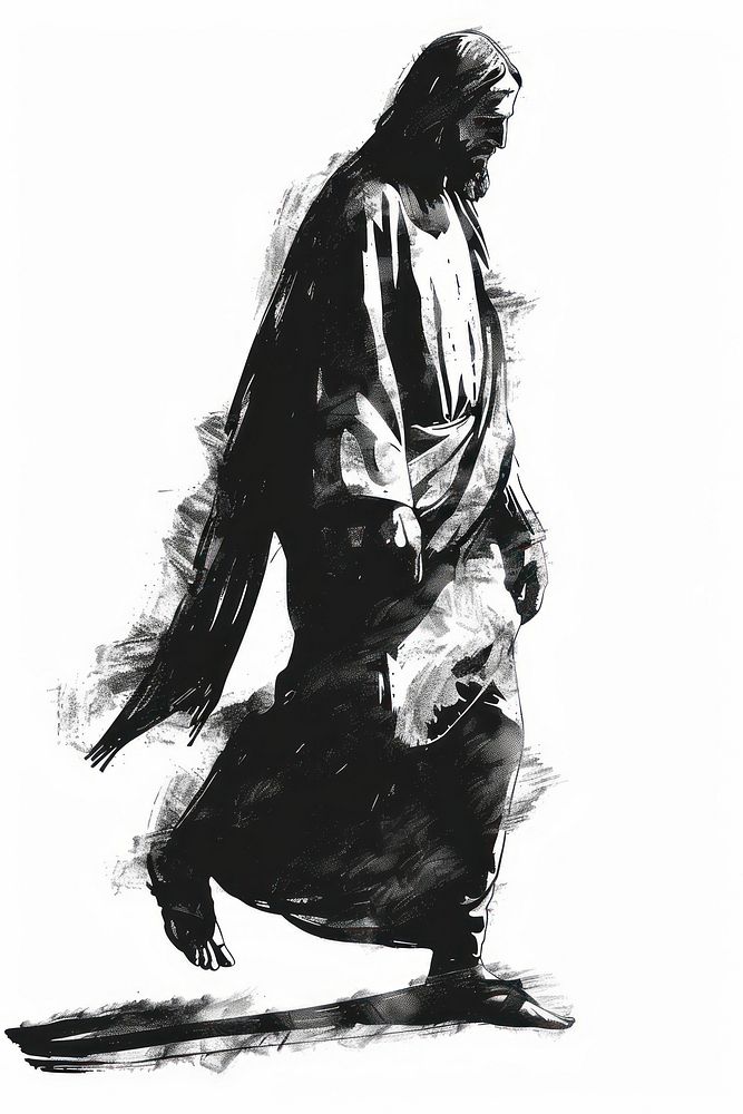 Jesus christ full body illustration | Free Photo Illustration - rawpixel