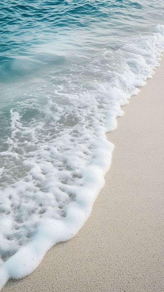 White beach wallpaper waters shoreline | Free Photo - rawpixel