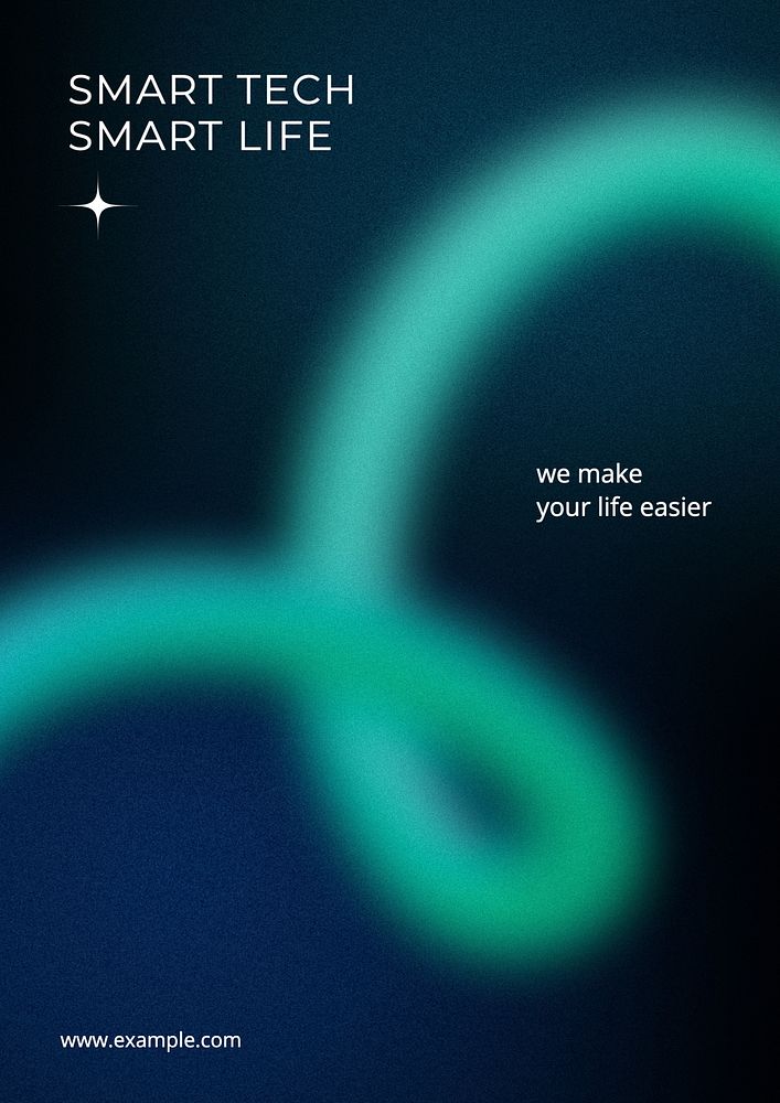 Smart technology poster design | Free Photo Illustration - rawpixel