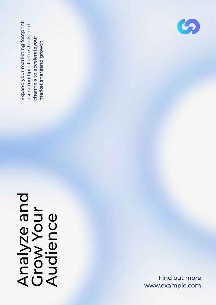 Grow your audience poster design | Free Photo Illustration - rawpixel