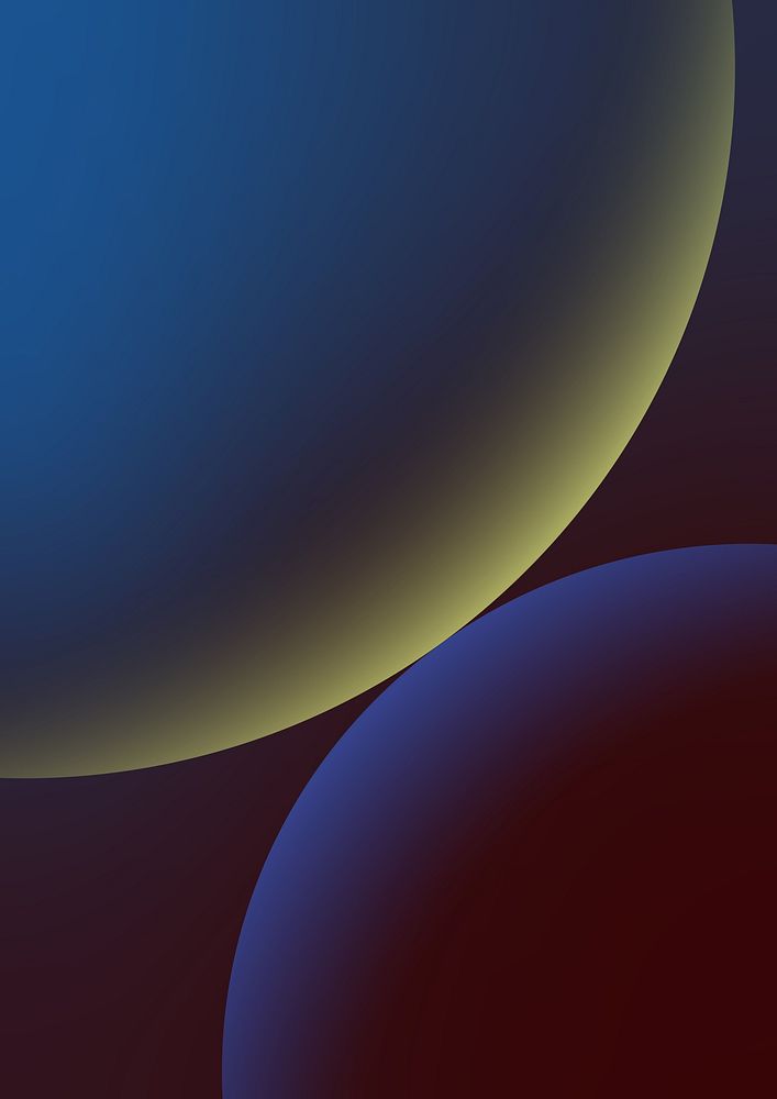 Abstract gradient spheres background design | Free Photo Illustration ...