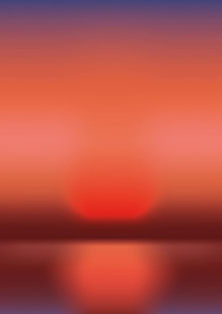 Vibrant sunset gradient reflection background | Free Photo Illustration ...