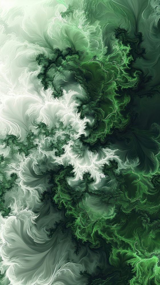 Nature nature green abstract. AI | Premium Photo - rawpixel