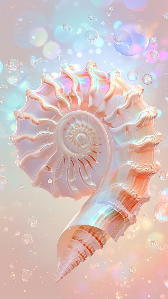 Shell conch invertebrate backgrounds. | Free Photo Illustration - rawpixel