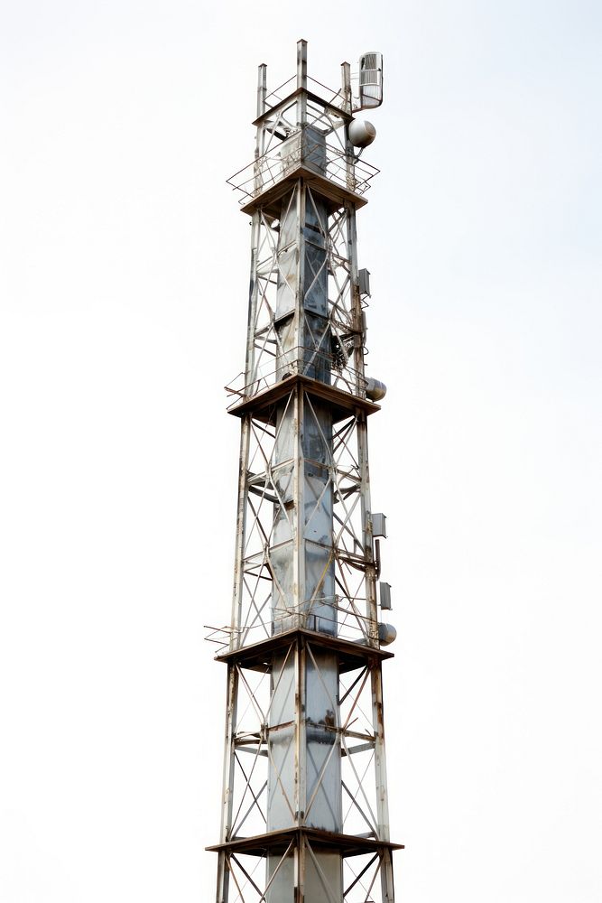 Cutout metallic telecom tower architecture | Free Photo - rawpixel