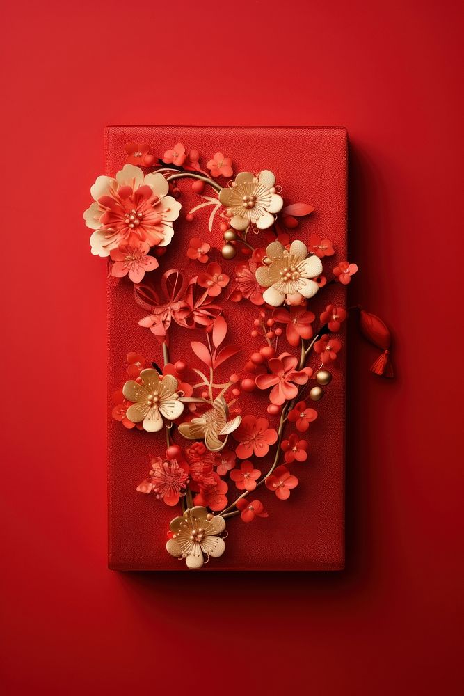 Red packets decoration art chinese | Free Photo - rawpixel
