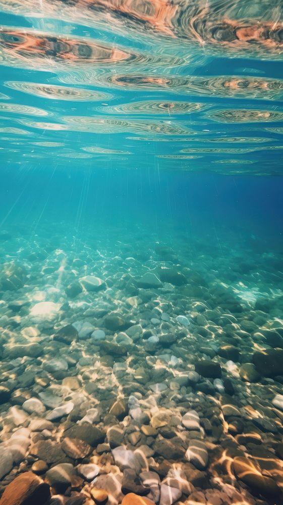 Gravels clear water underwater outdoors | Premium Photo - rawpixel