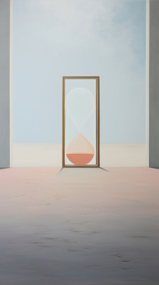 Hourglass painting architecture reflection. | Free Photo Illustration ... Hourglass painting architecture reflection. | Free Photo Illustration ...
