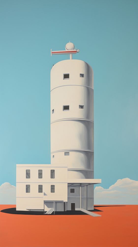 Medical castle architecture lighthouse building. | Premium Photo ...