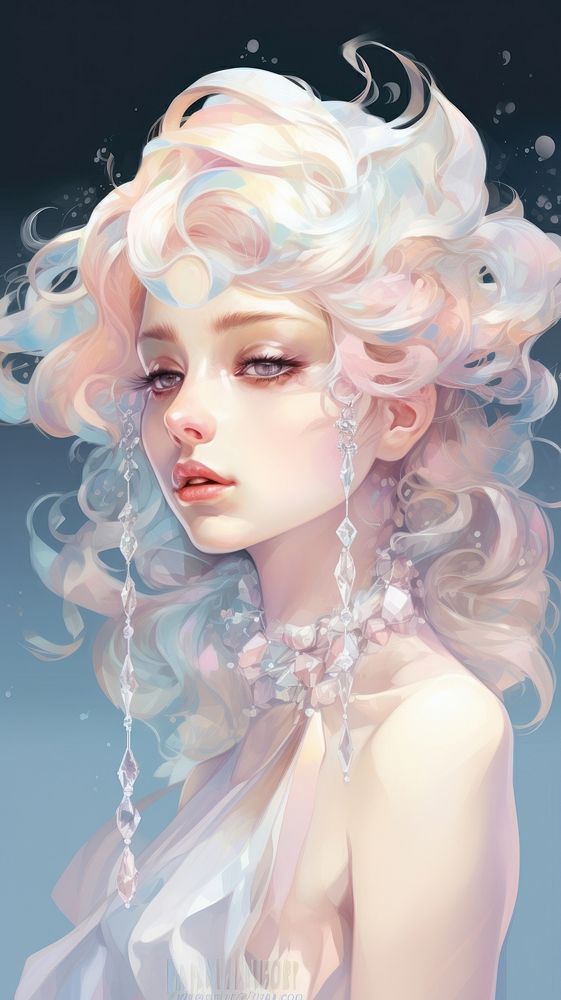 Diamond portrait adult art. | Premium Photo Illustration - rawpixel