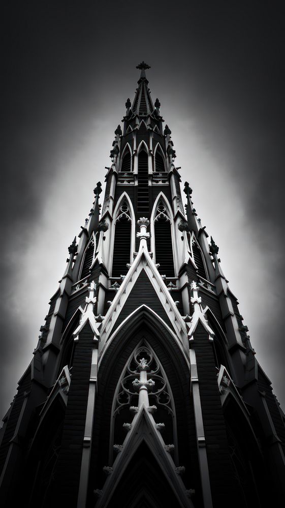 Photography church architecture building steeple. | Premium Photo ...