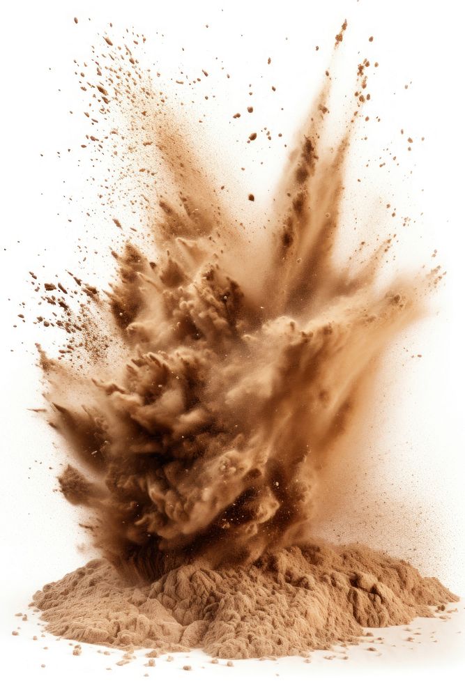 Explosion sand white background splattered. | Free Photo - rawpixel