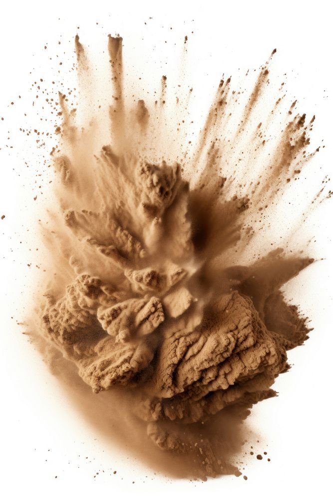 Sand white background splattered exploding. | Premium Photo - rawpixel