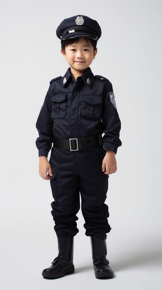 Japanese kid police portrait child | Premium Photo - rawpixel